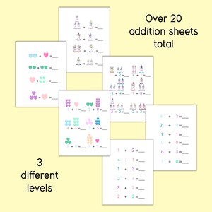 Unicorn Math Pack Preschool Math Pack Math Printables - Etsy