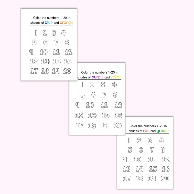 Princess Number Learning Pack, Learning Numbers, Princess Counting ...