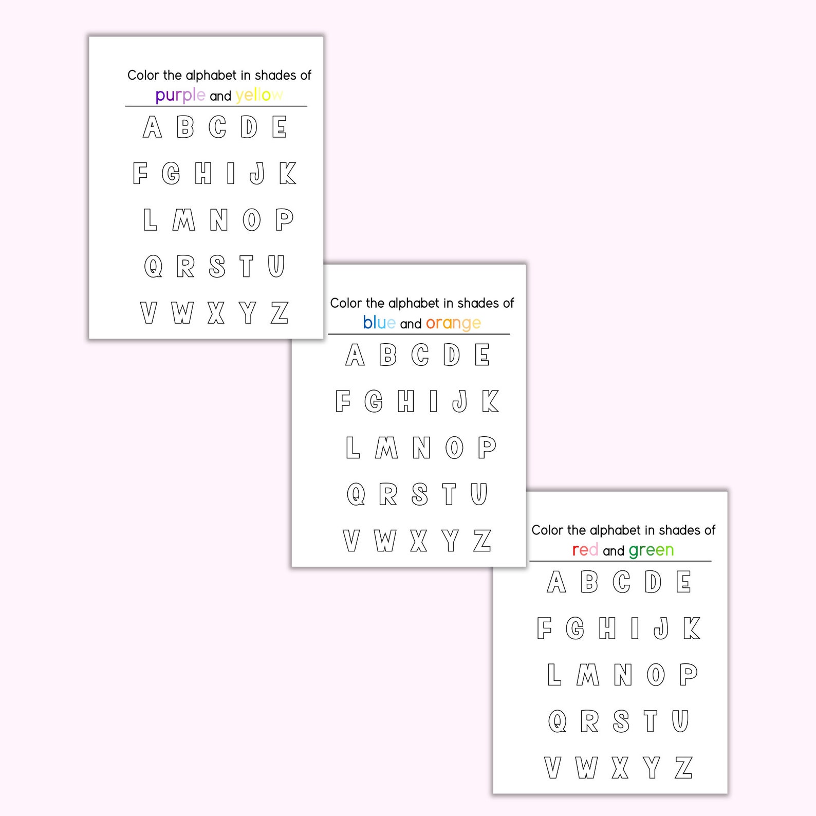 Princess Letter Learning Pack, Learning Letters, Princess Alphabet ...