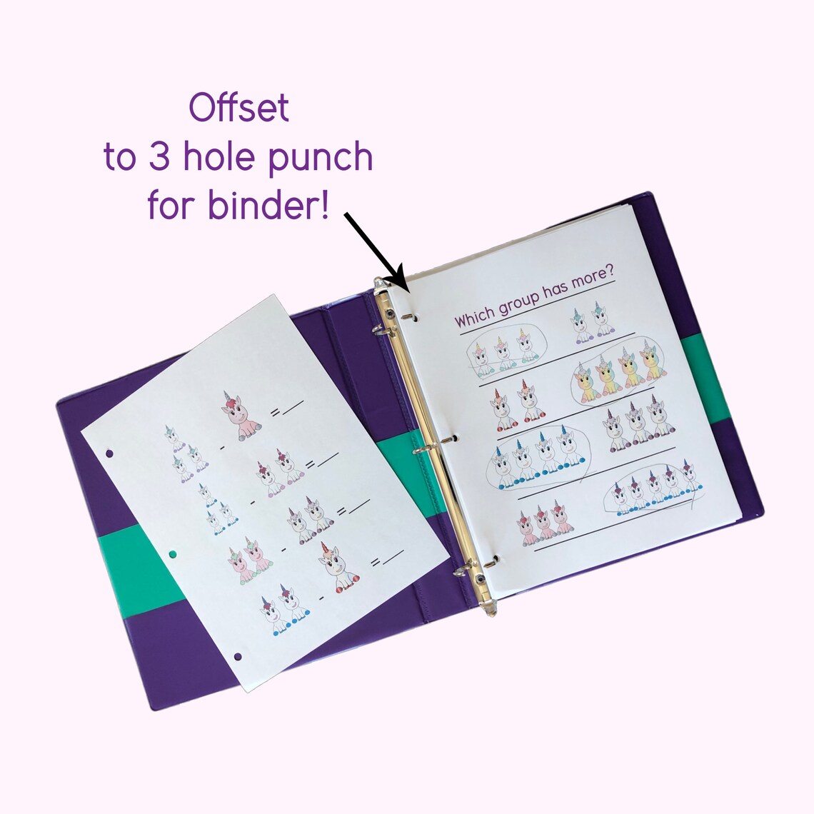 Unicorn Math Pack, Preschool Math Pack, Math Printables, Preschool Math ...