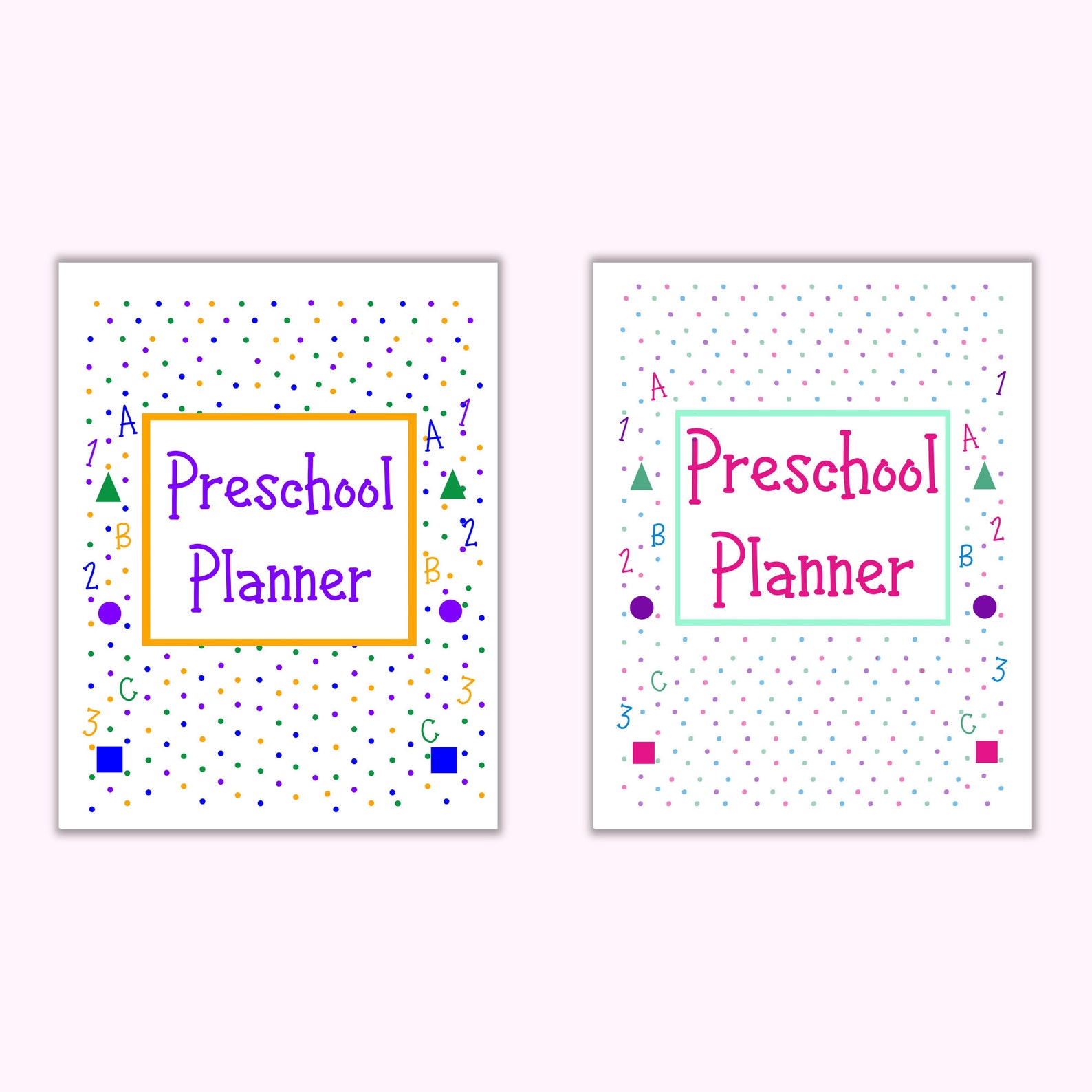 Unicorn Preschool Planner, Unicorn Preschool, Preschool Planner ...