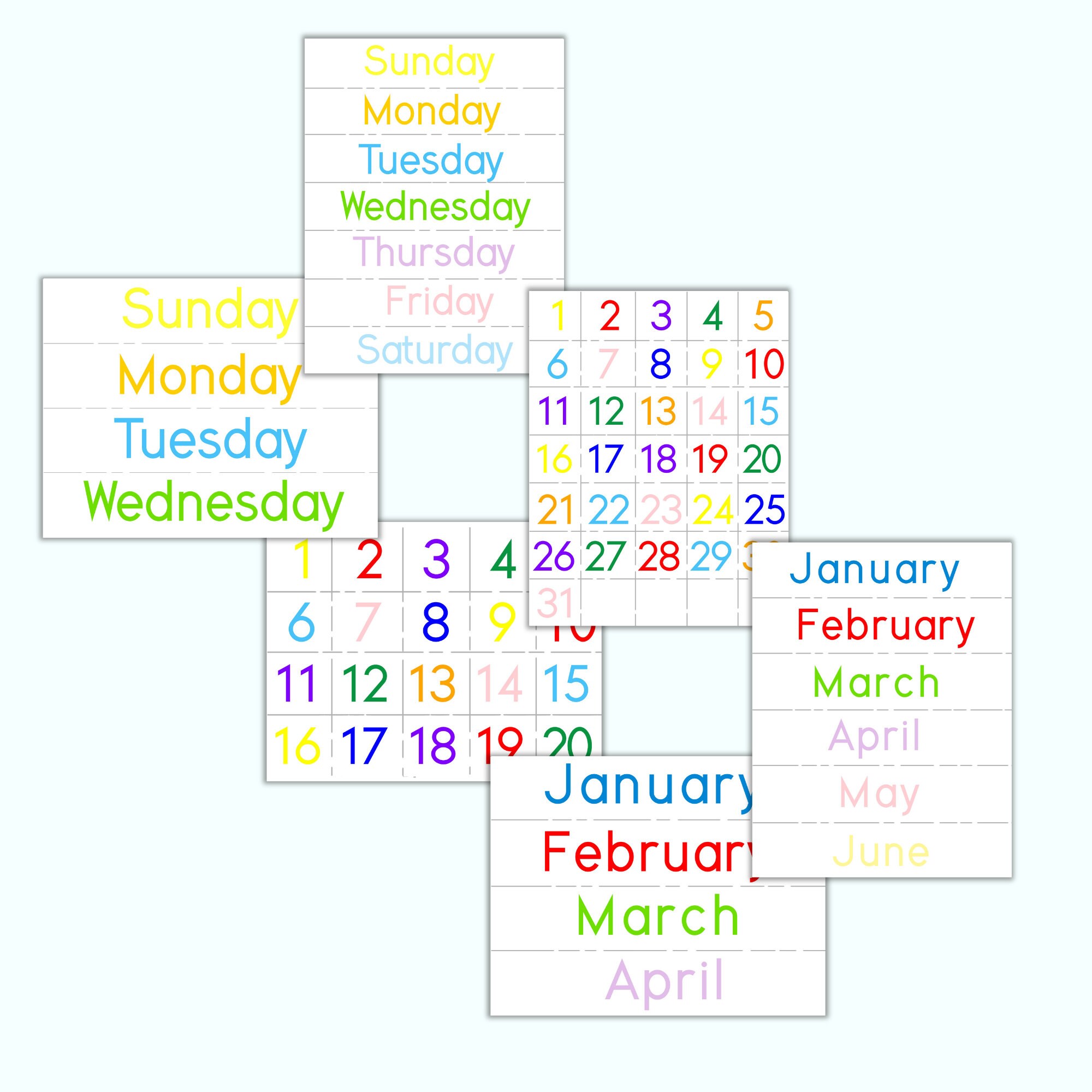 Morning Board Printables, Morning Board for Kids, Circle Time Board ...