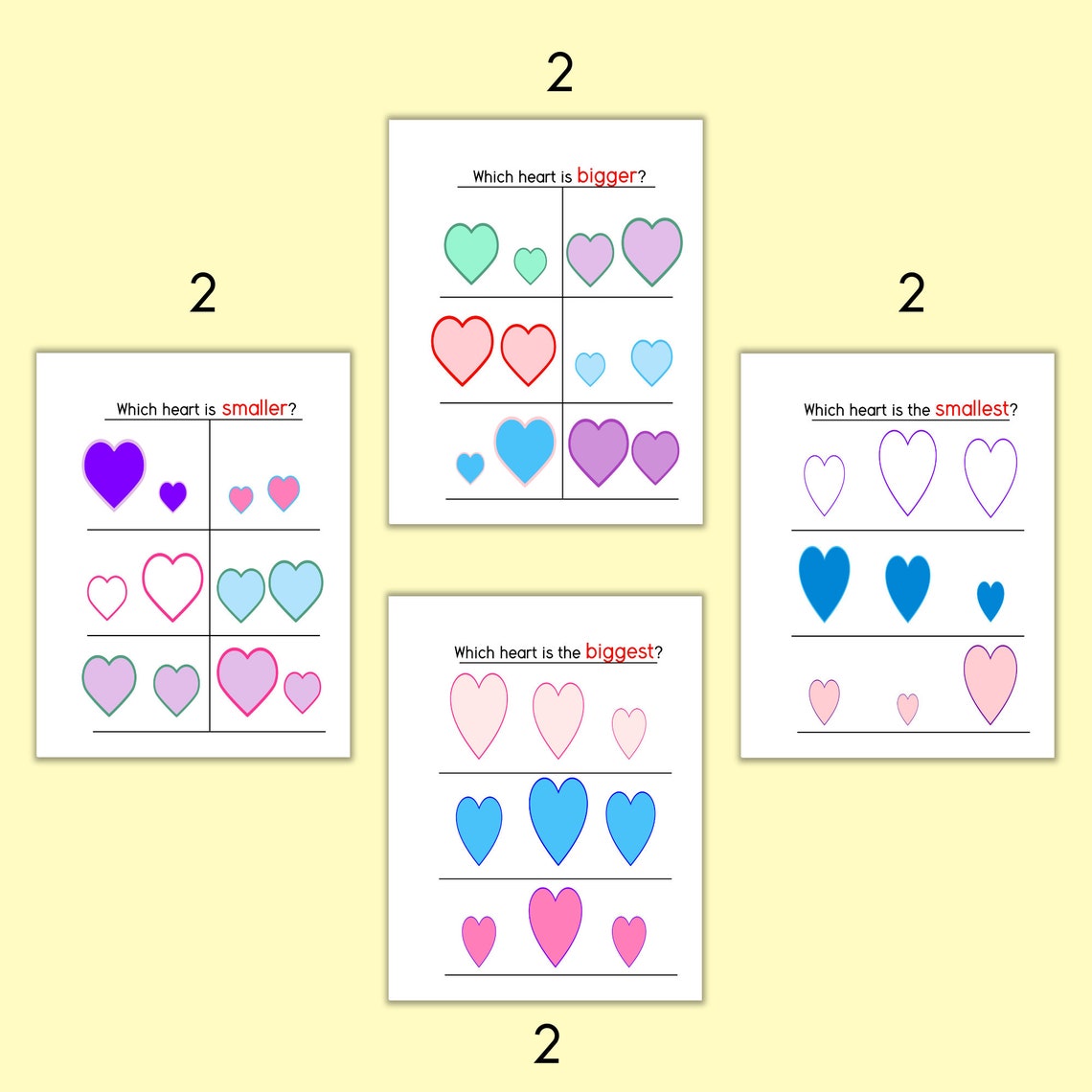 Unicorn Math Pack Preschool Math Pack Math Printables - Etsy