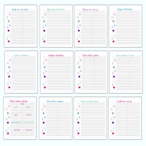 Dinosaur Preschool Planner, Dinosaur Preschool, Preschool Planner ...