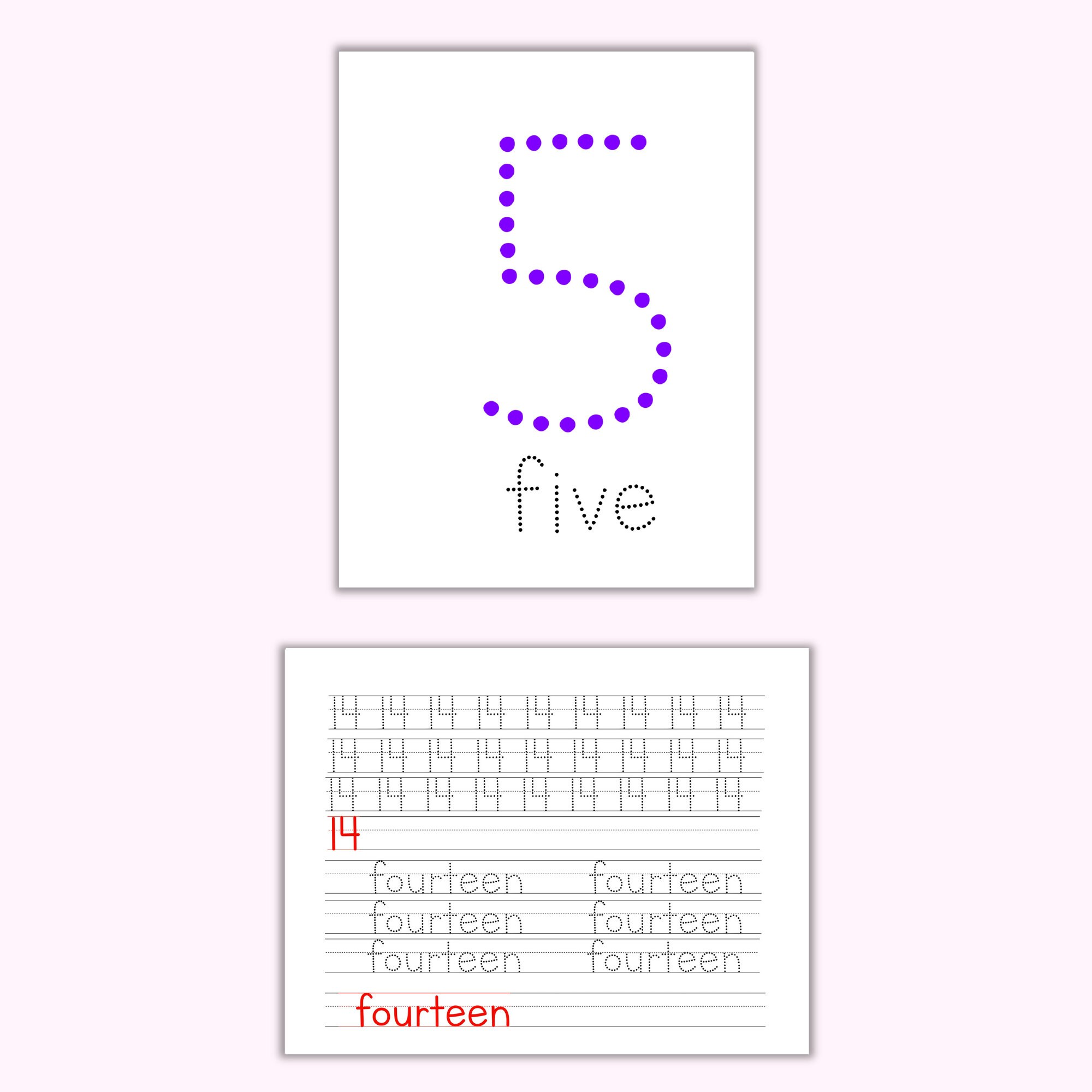 Princess Number Learning Pack, Learning Numbers, Princess Counting ...