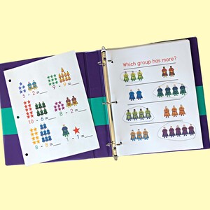 Superhero Math Pack Preschool Math Pack Math Printables - Etsy