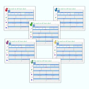 Dinosaur Preschool Planner, Dinosaur Preschool, Preschool Planner ...