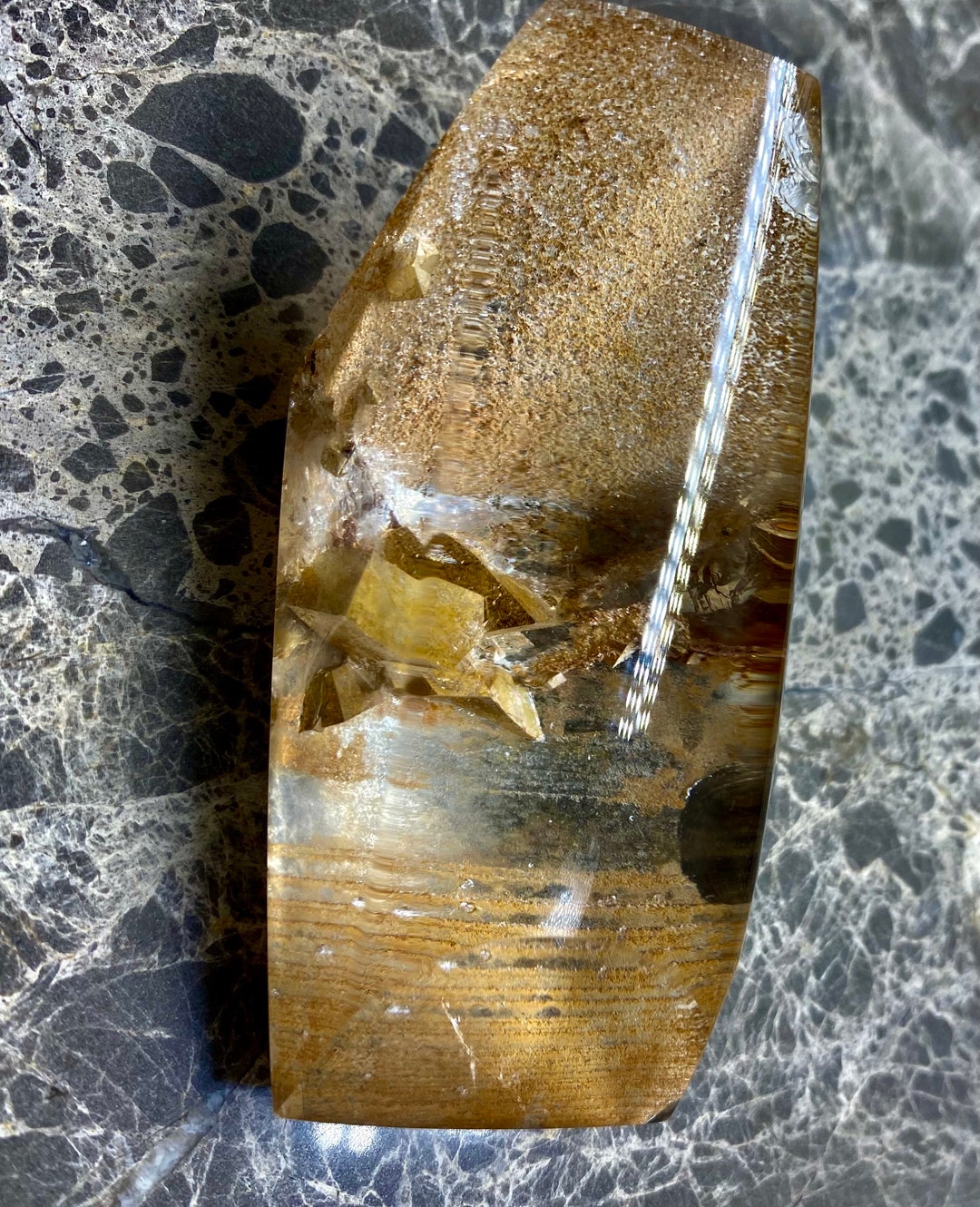 Unique Orange Sand Cubic Garden Display Freeform HQ - Etsy