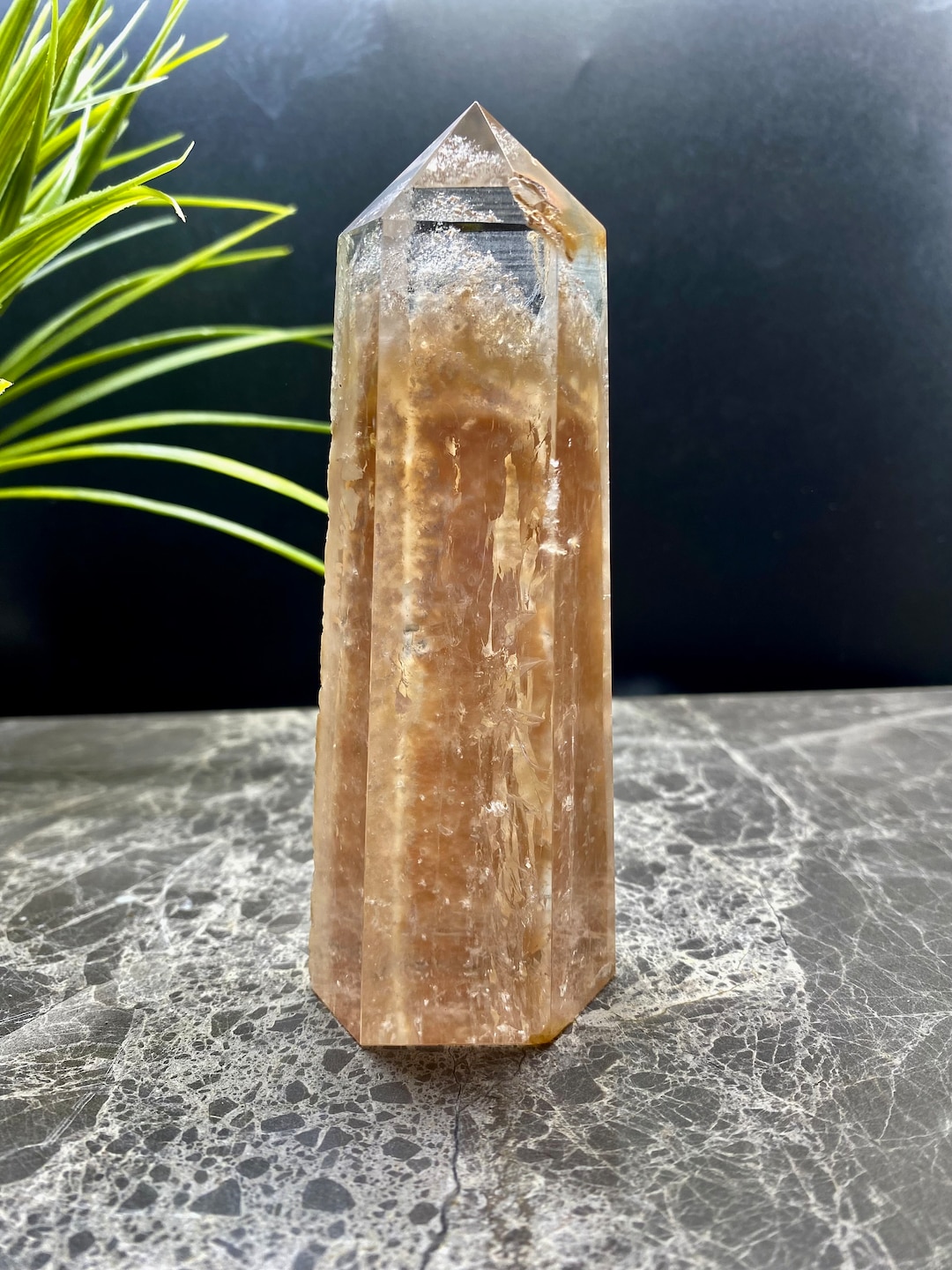 Extremely Rare Pink White Rabbit Hair Rutile Mountain in Clear - Etsy