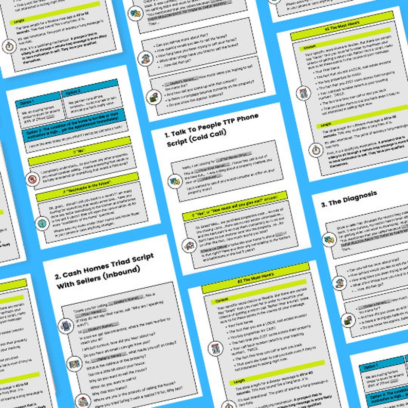 Wholesale Real Estate Cold Calling Scripts Includes Outbound, Inbound ...