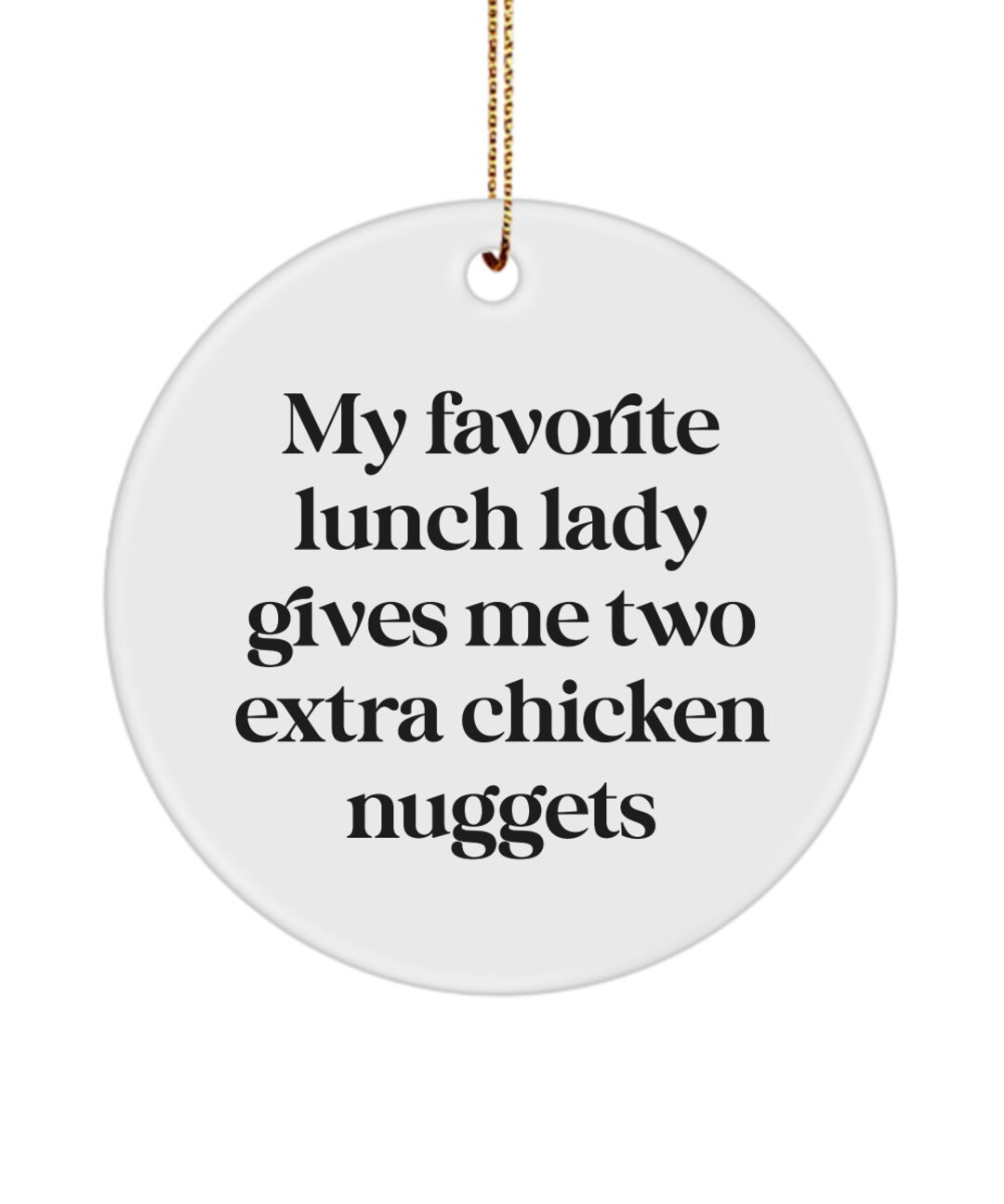 Lunch Lady Ornament, Lunch Ladies Ornament, Cafeteria Lady, Cafeteria ...