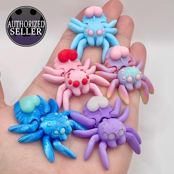 Articulated Fidget Spider - Etsy
