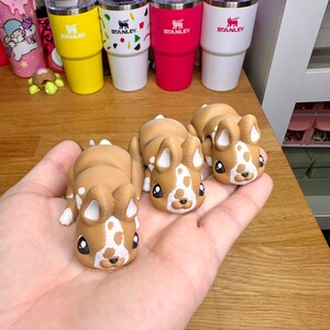 3D Printed Articulated Bunny Fidget Toy | Flexi | Easter Gift for Kids ...