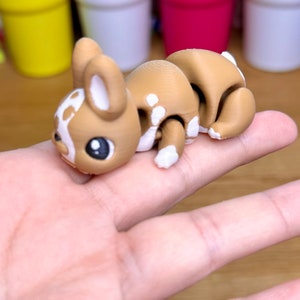 3D Printed Articulated Bunny Fidget Toy | Flexi | Easter Gift for Kids ...
