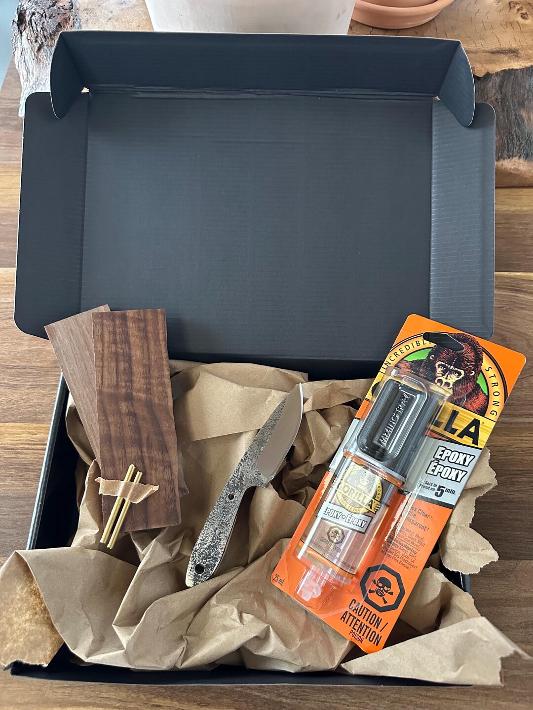 Make Your Own Knife Kit | Knife | EDC | Bushcraft | Crafting | Gifts ...