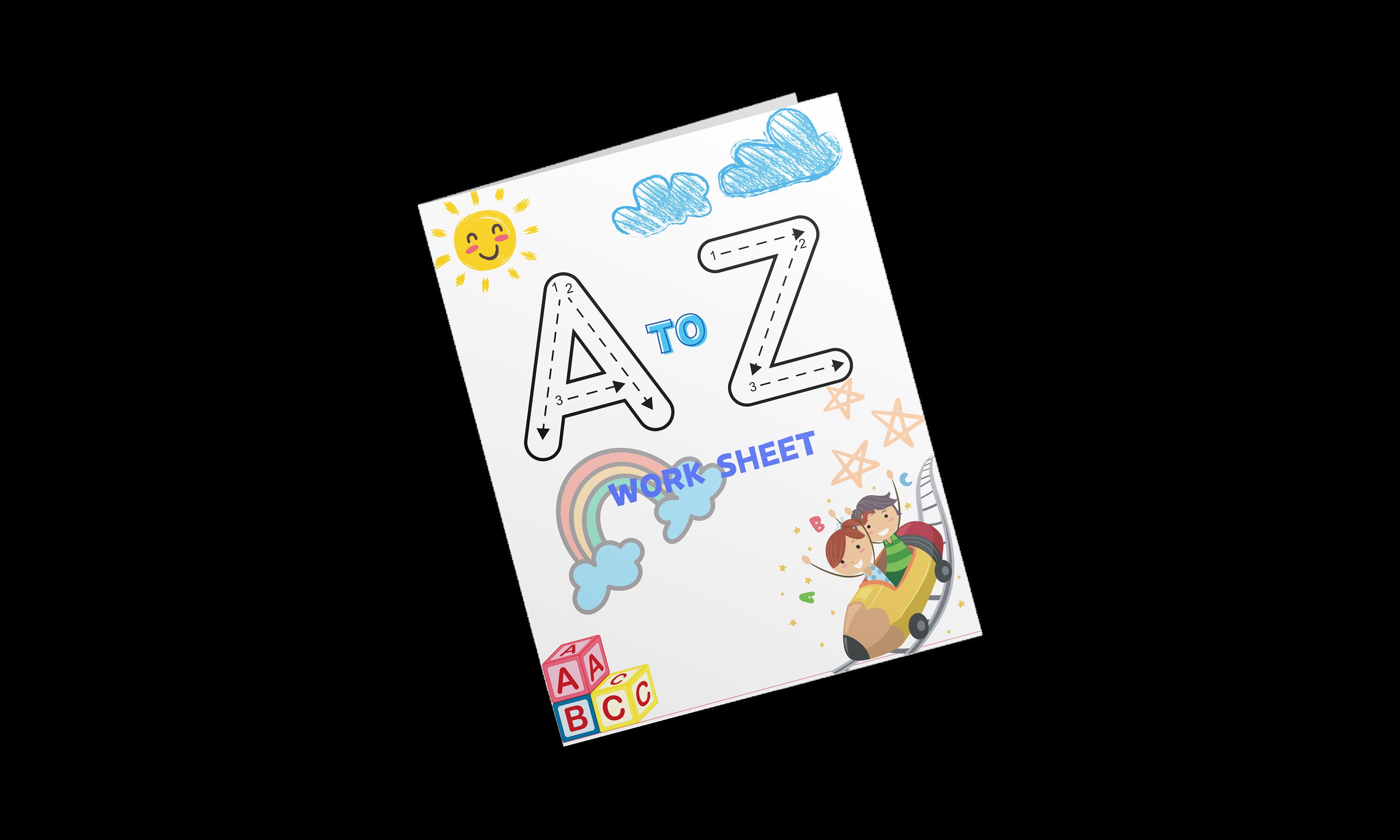 ABC Tracing Worksheets-instant Download - Etsy