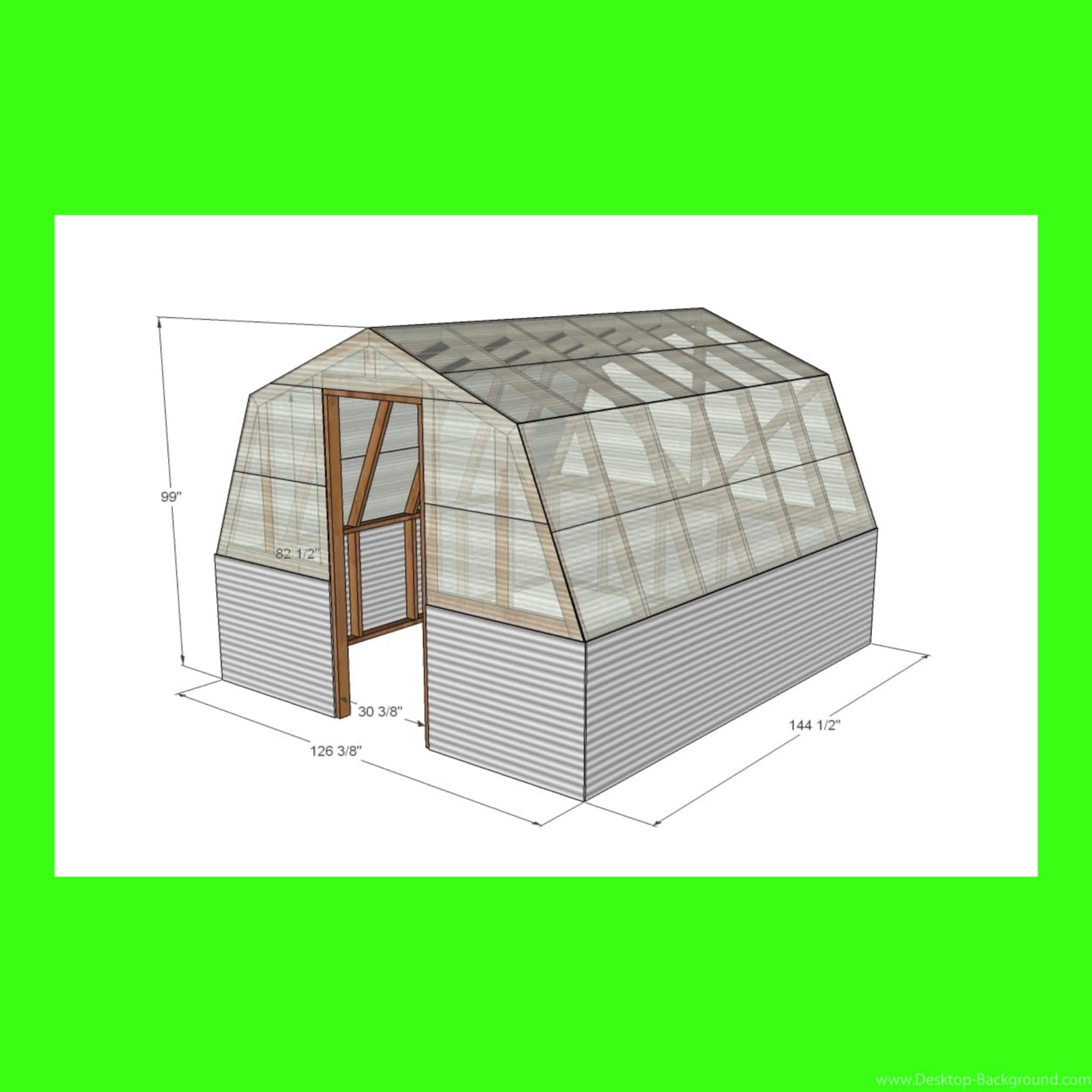 Greenhouse Plans PDF Download - Etsy