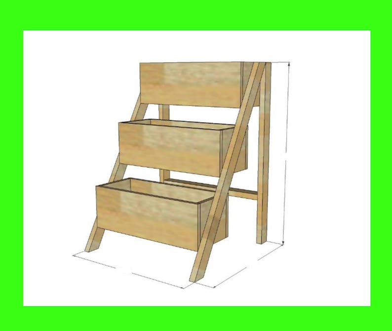 Planter Box Plans PDF, DIY Planter Box, Planter Box Plans, Woodworking ...