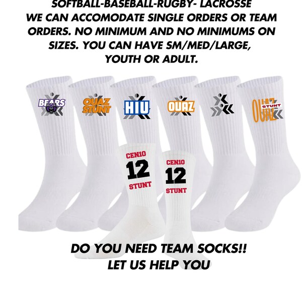 Cheer Socks - Etsy
