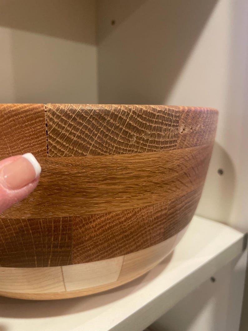 Handmade Wooden Bowl - Etsy