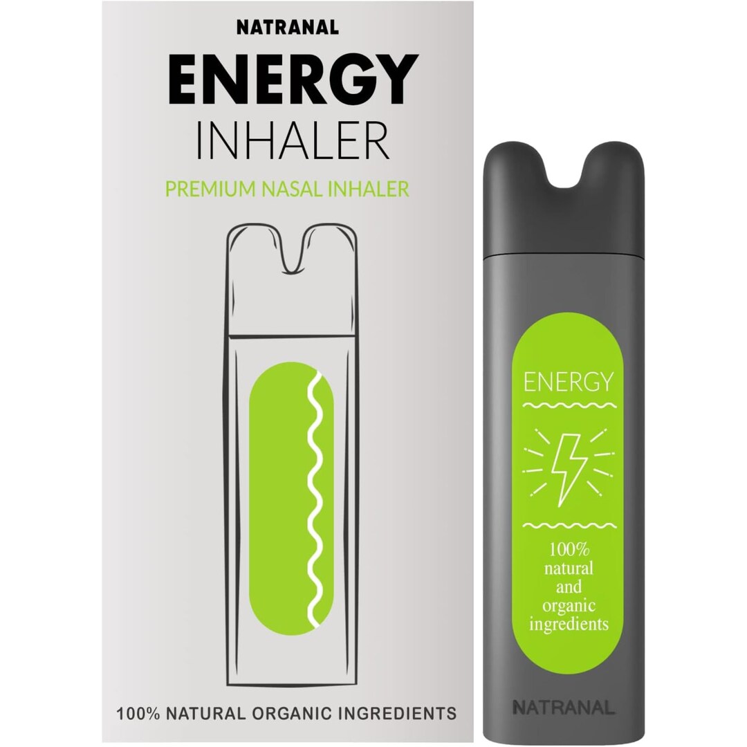 Natranal Energy Premium Nasal Inhaler Stick Aromatherapy Inhaler Boost ...