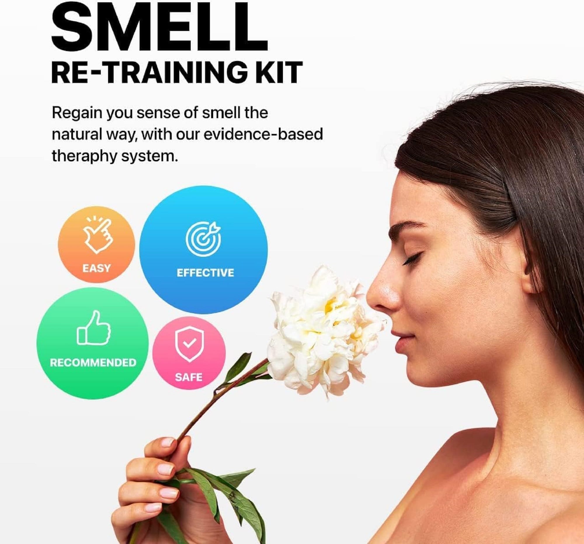 Natranal Smell Therapy Essential Oils Smell Training Kit for Loss of ...