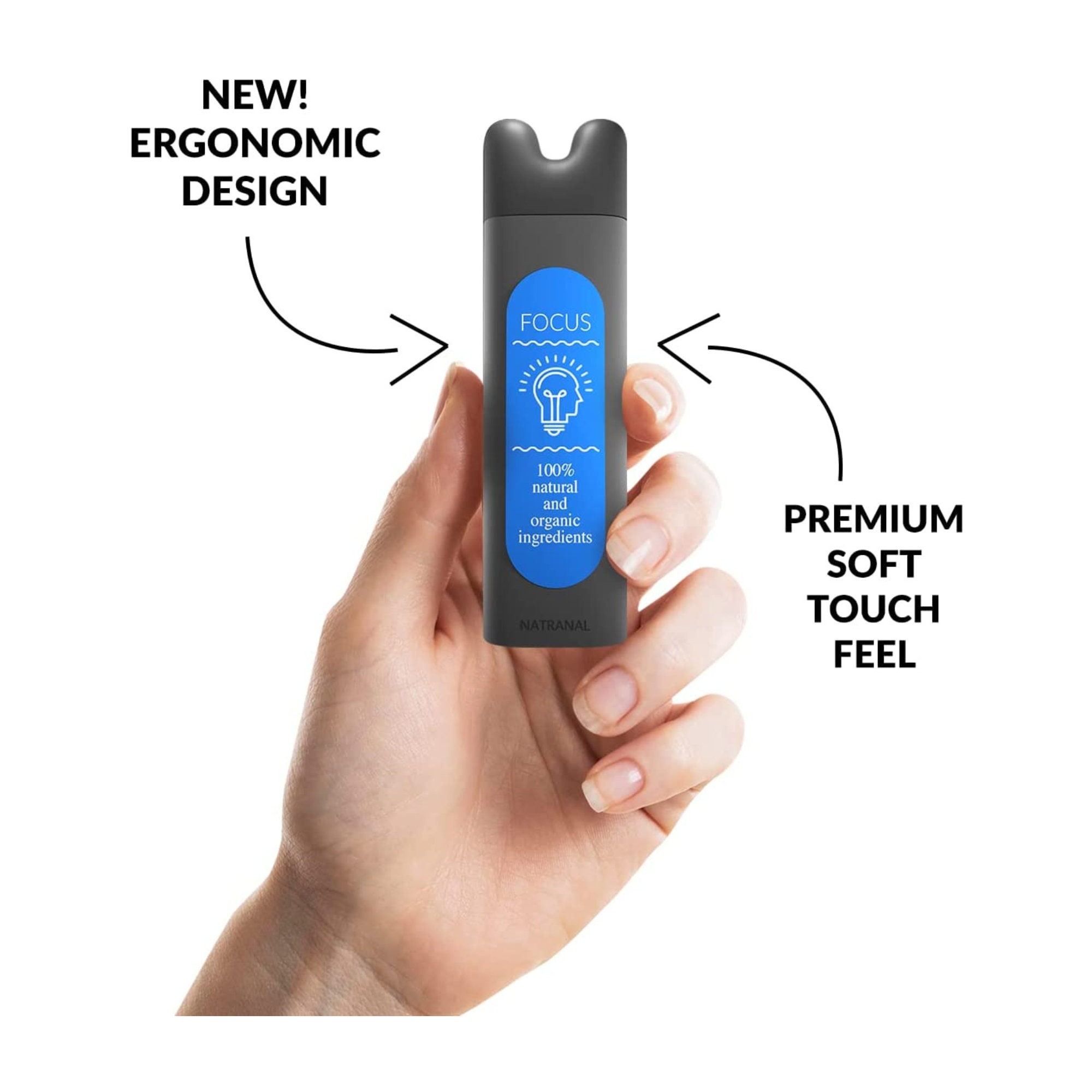 Natranal Focus Nasal Inhaler Enhances Breathing Boosts Focus ...