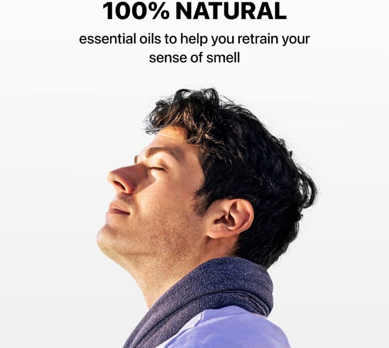 Natranal Smell Therapy Essential Oils Smell Training Kit for Loss of ...