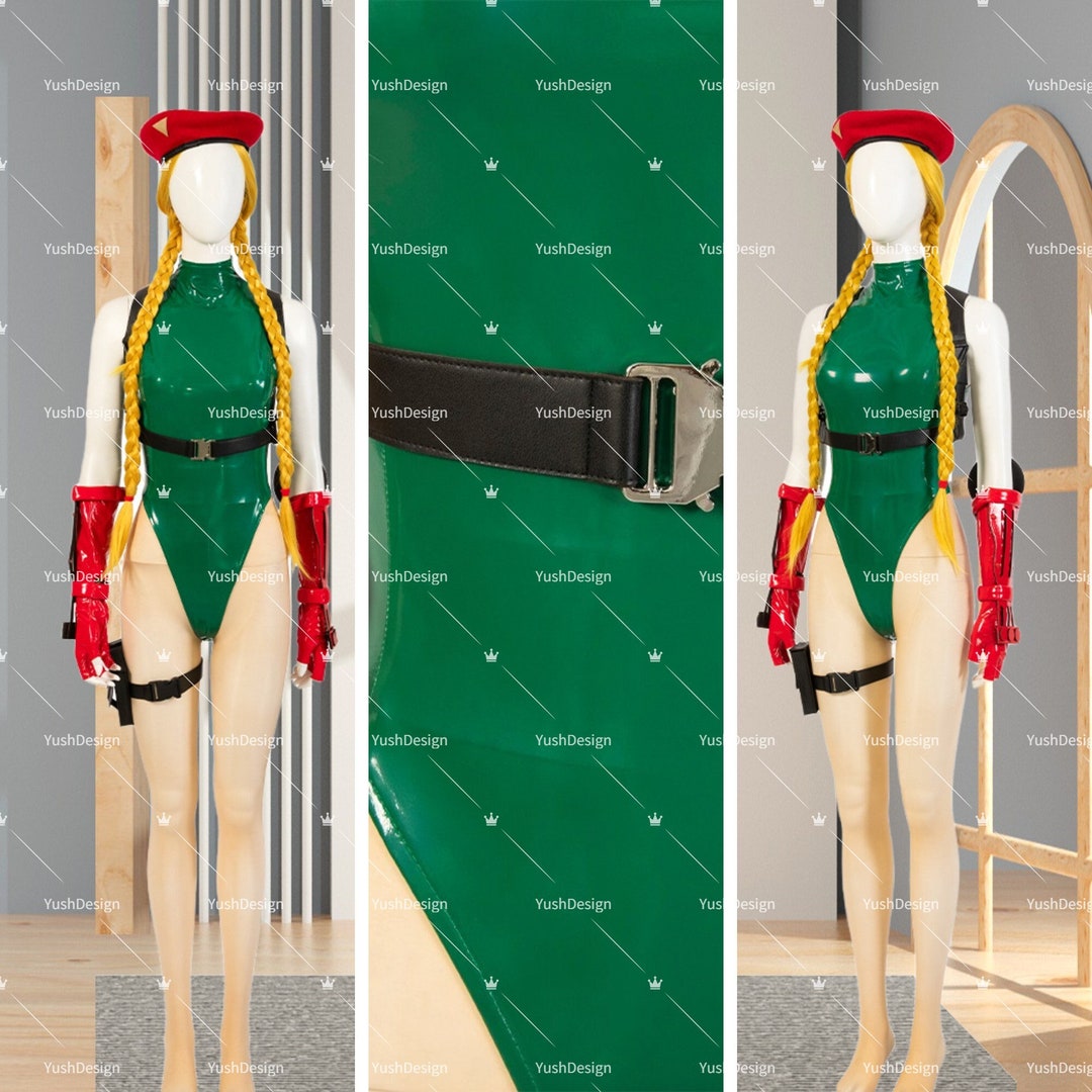 Cammy Cosplay Costume Cammy Costume Cammy Green Suit Halloween - Etsy