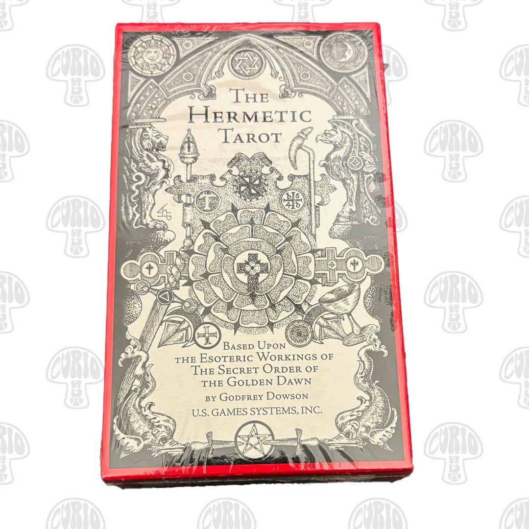 Hermetic Tarot Deck by Godfrey Dowson NEW - Etsy