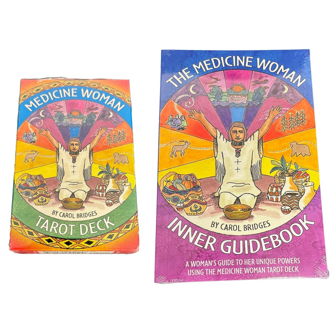 Bundle the Medicine Woman Tarot Deck and Inner Guidebook by Carol ...