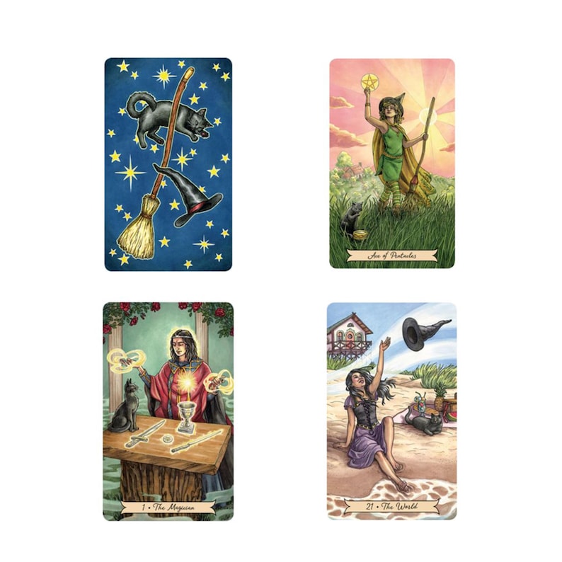 Everyday Witch Tarot by Deborah Blake and Elisabeth Alba - NEW - Etsy