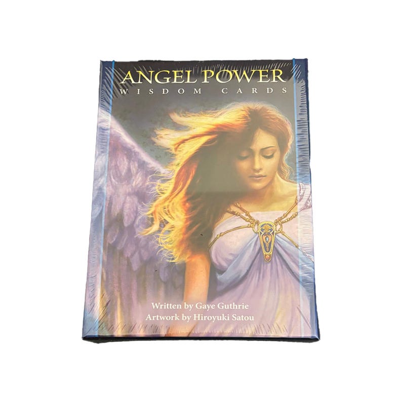 Angel Power Wisdom Cards by Gaye Guthrie and Hiroyuki Satou -NEW - Etsy