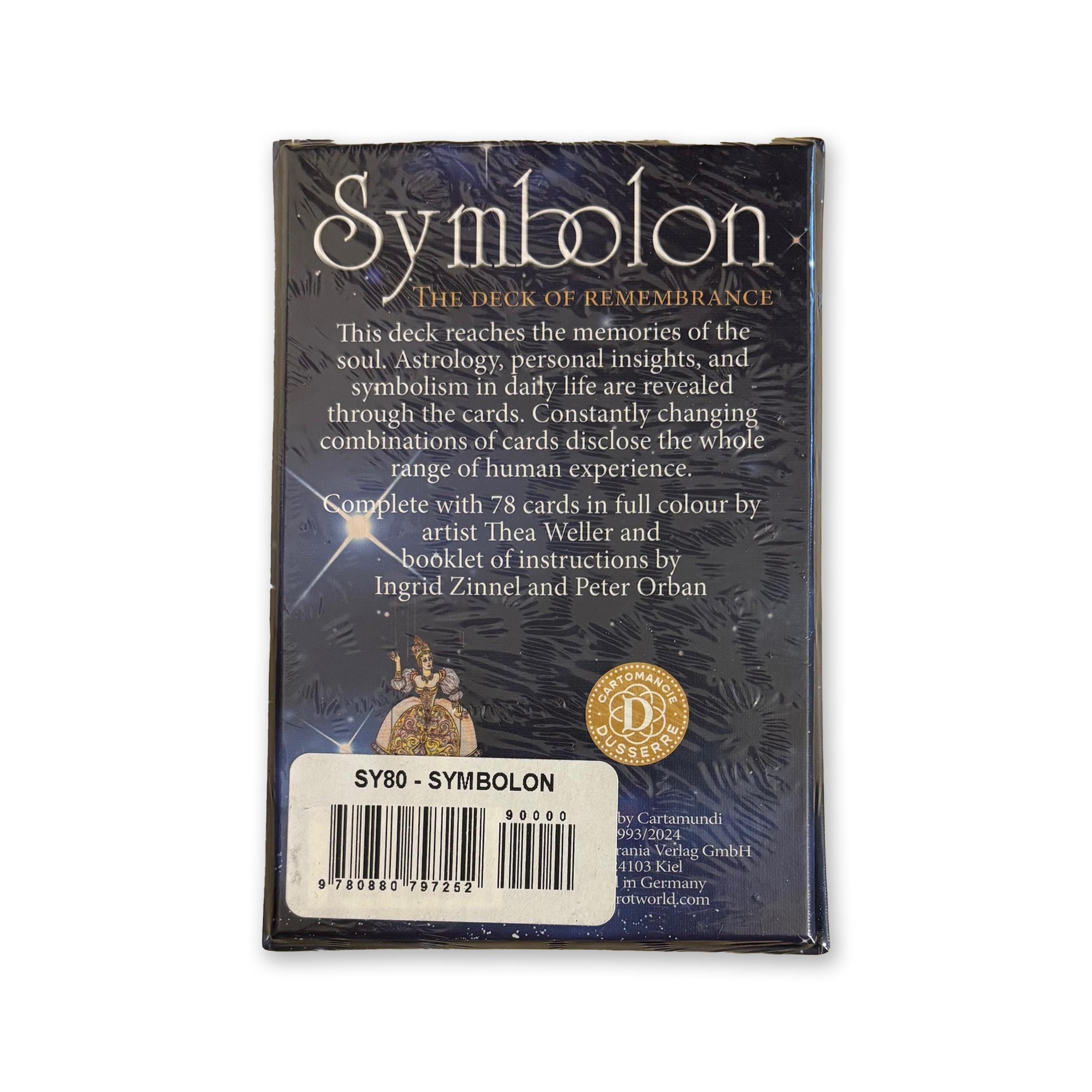 Symbolon – the Deck of Remembrance by Peter Orban, Ingrid Zinnel & Thea ...