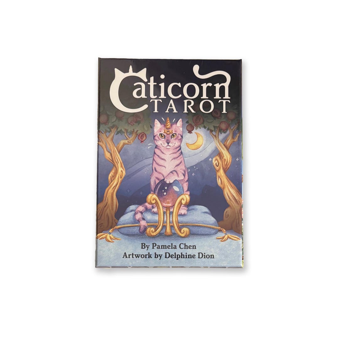 Caticorn Tarot by Pamela Chen and Delphine Dion – 78 Card Whimsical Cat ...