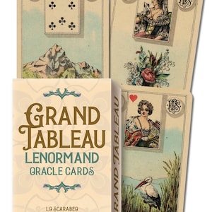 Grand Tableau Lenormand Cards by Marie Lenormand – Classic Fortune ...