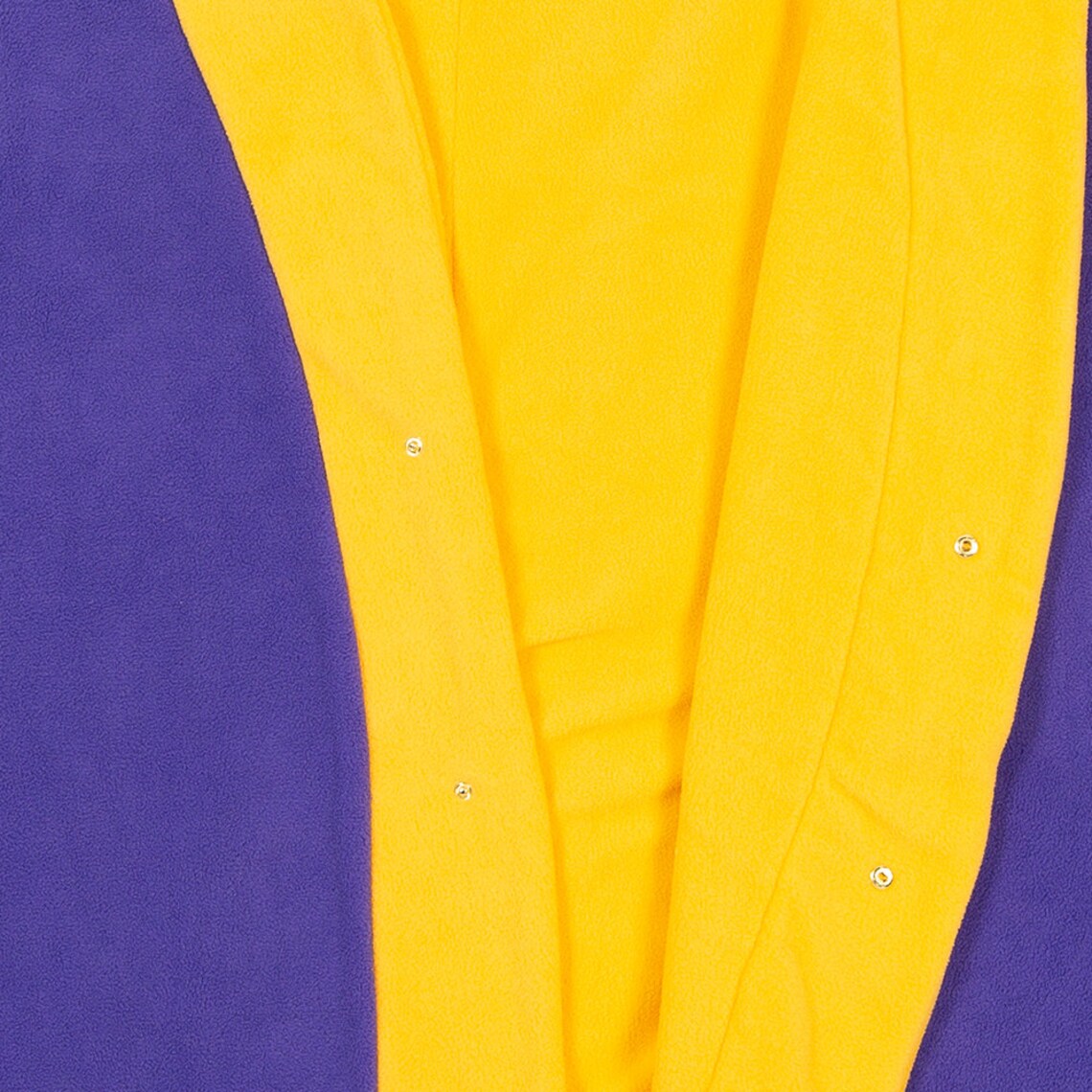 Purple & Gold Fleece Cuddle Cardigan - Etsy