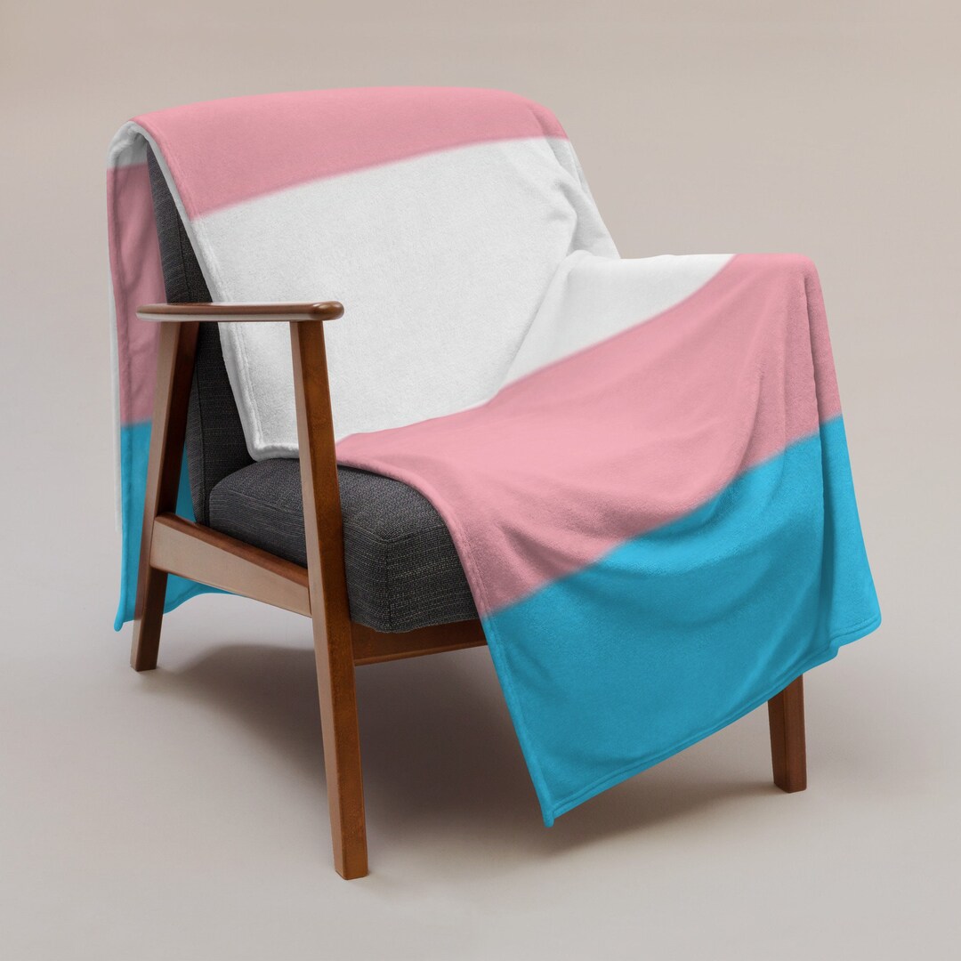 Transgender Pride Flag Throw Blanket - Etsy