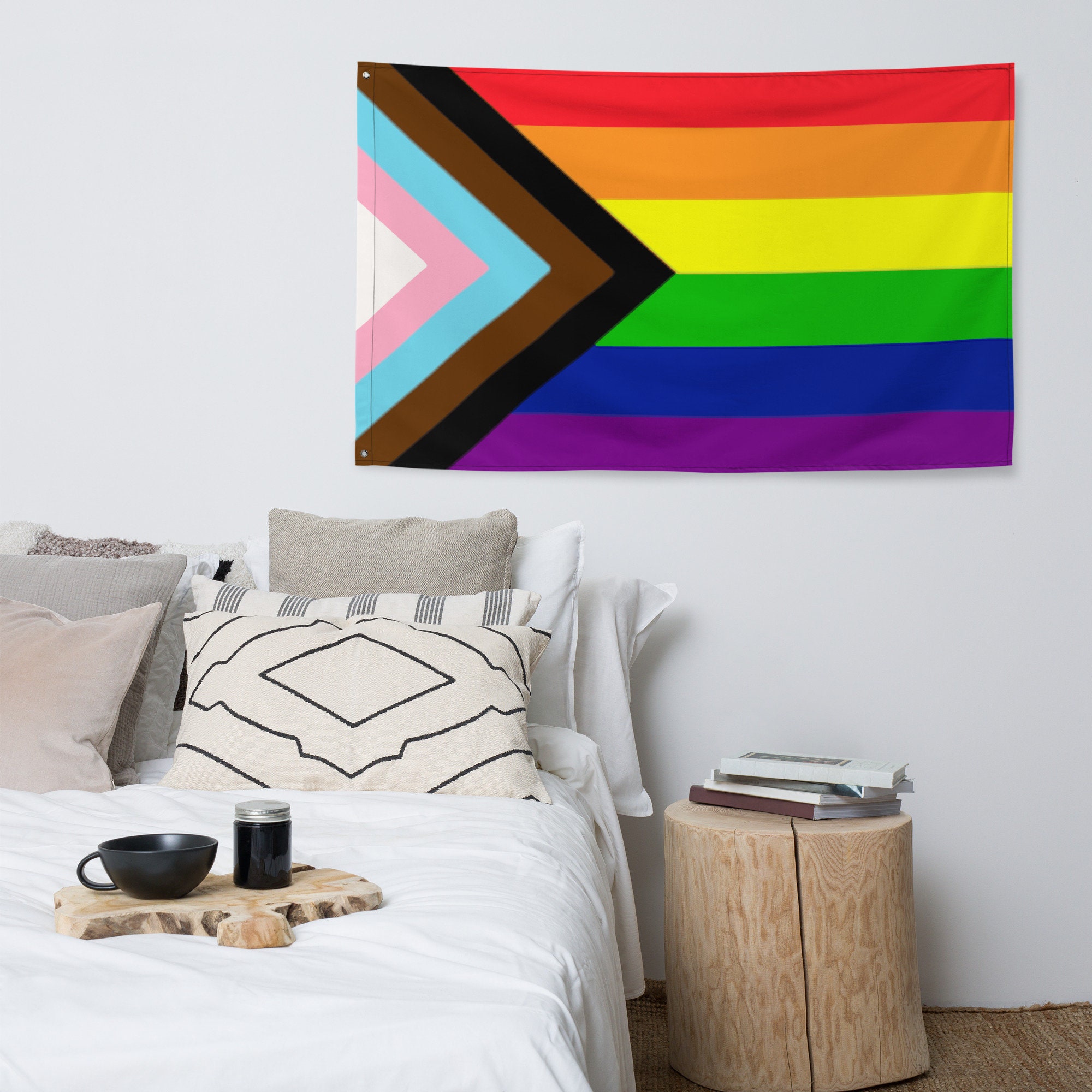 Progress Pride Flag - Etsy