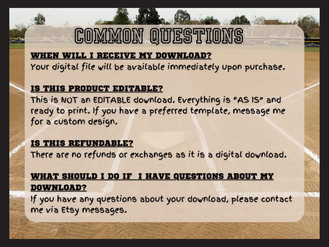 Softball Prayer Card for Faith-filled Athletes | Printable 8.5x11 ...