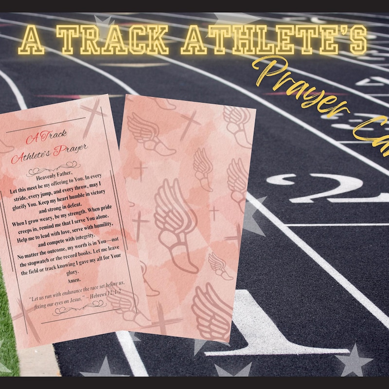 Christian Athlete Track - Etsy