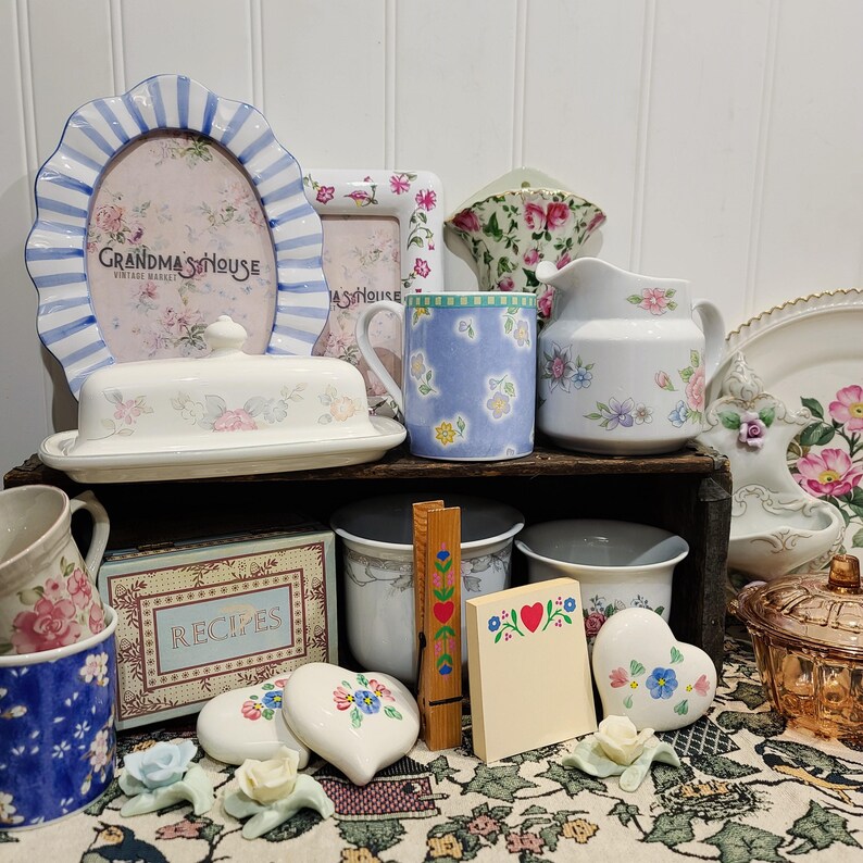 Vintage Cottagecore Coquette Girly Grandma Mystery Box, Antique ...