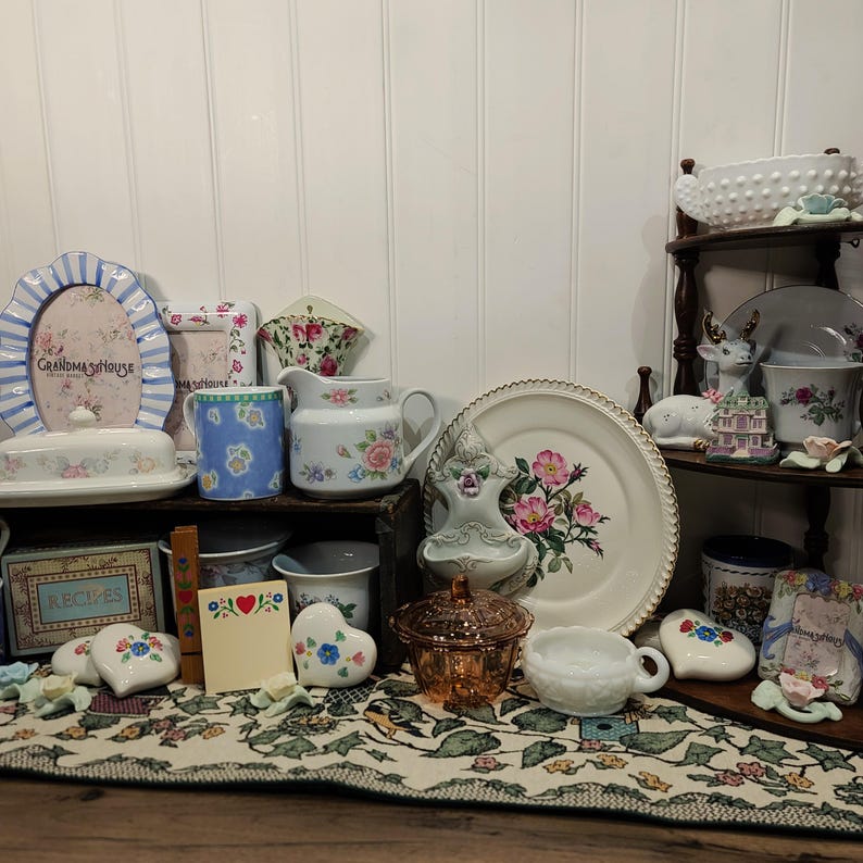 Vintage Cottagecore Coquette Girly Grandma Mystery Box, Antique ...