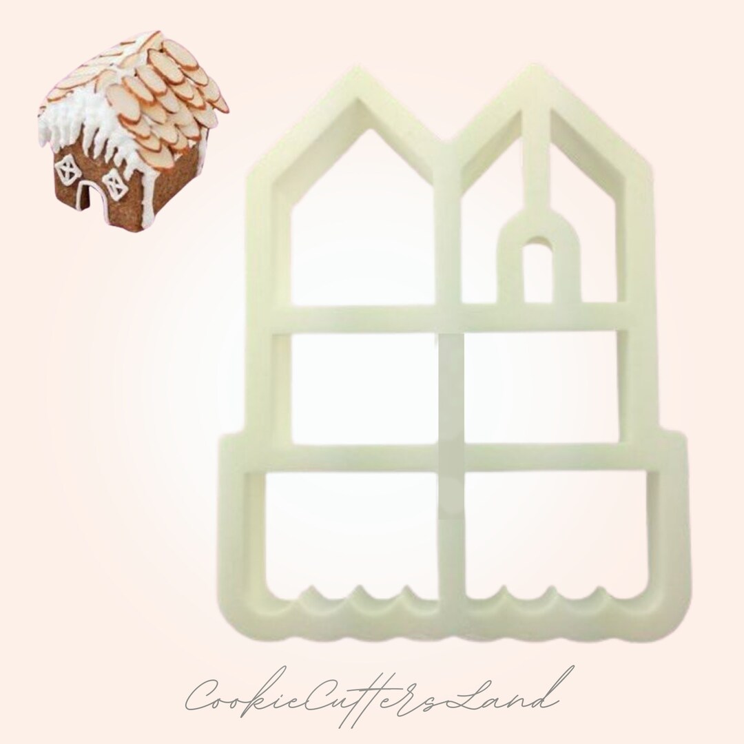 3D Mini Gingerbread House Cookie Cutter (2x1.25 Inches) - Etsy