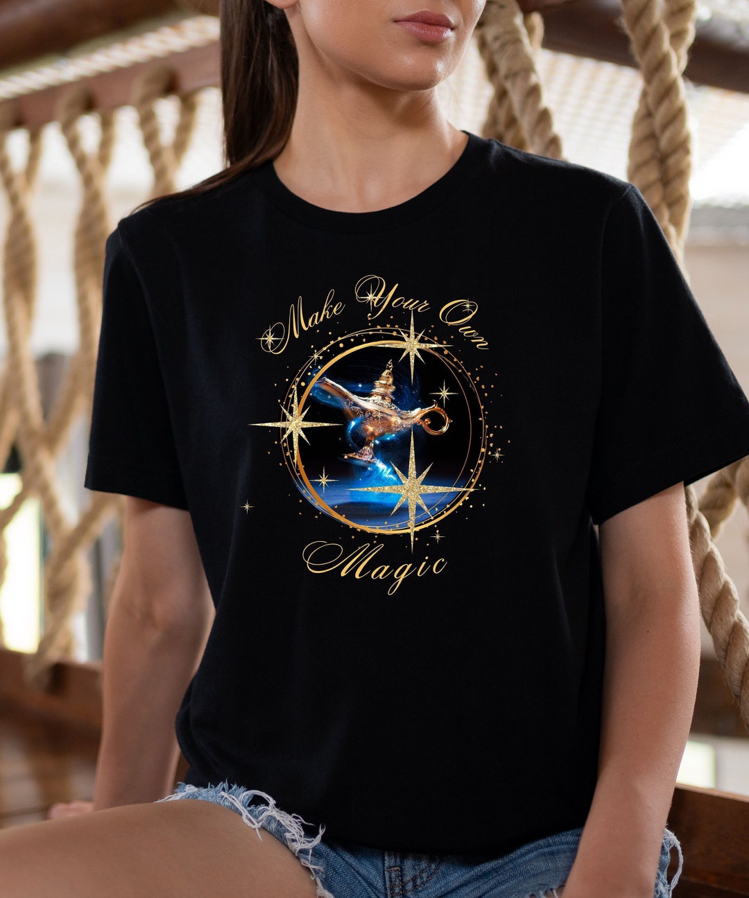 Make Your Own Magic, Whimsical T-shirt, Positive Phrase Tee, Magical T ...