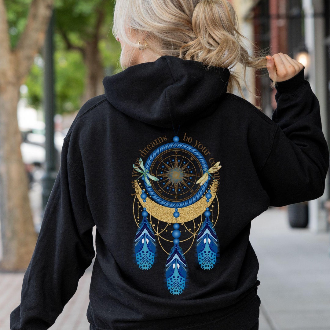 Let Your Dreams Be Your Compass Tee, Mystical T-shirt, Zen Gift, Self ...