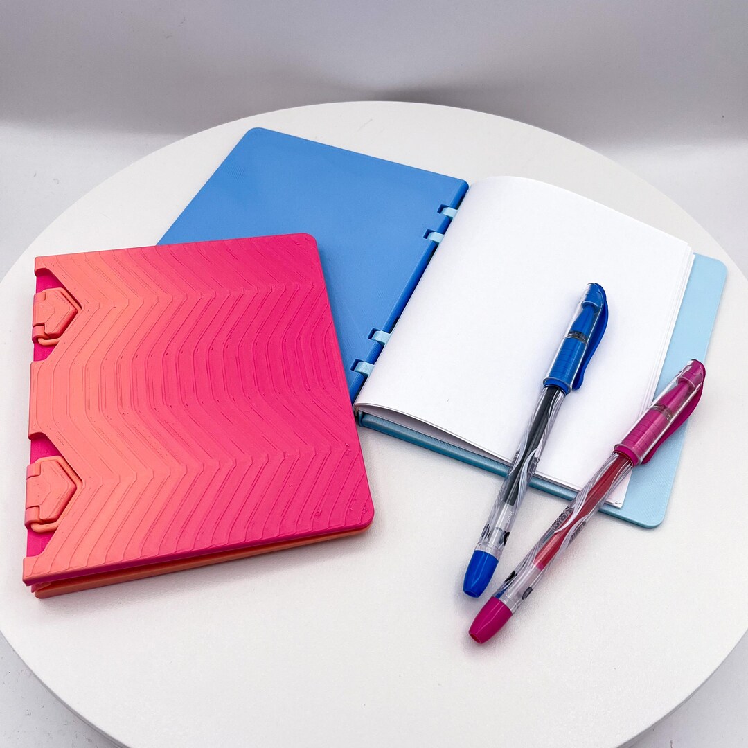 Mini 3d Printed Reusable Notebook - Etsy