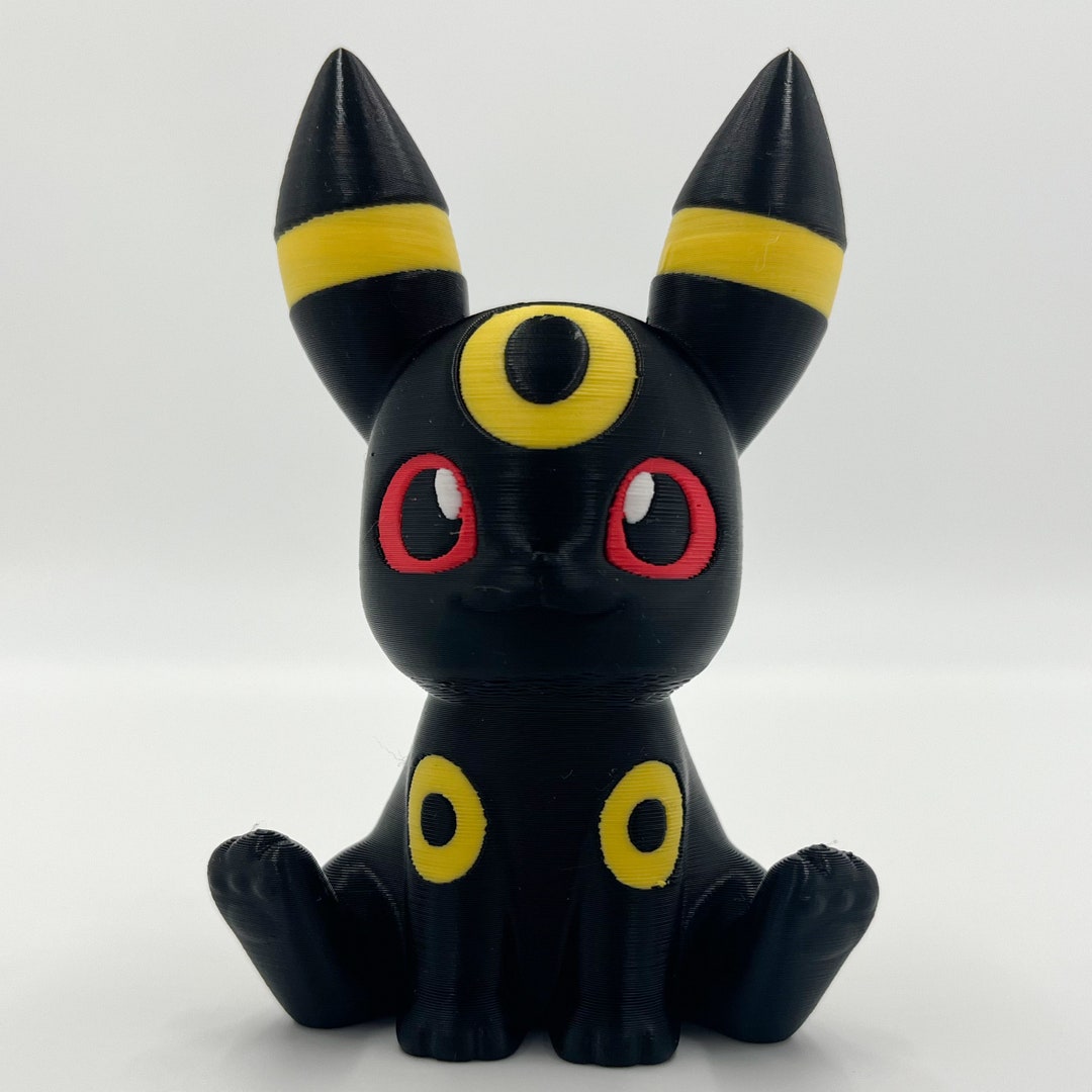 Umbreon Pokemon 3d Printed Figure Multicolor - Etsy