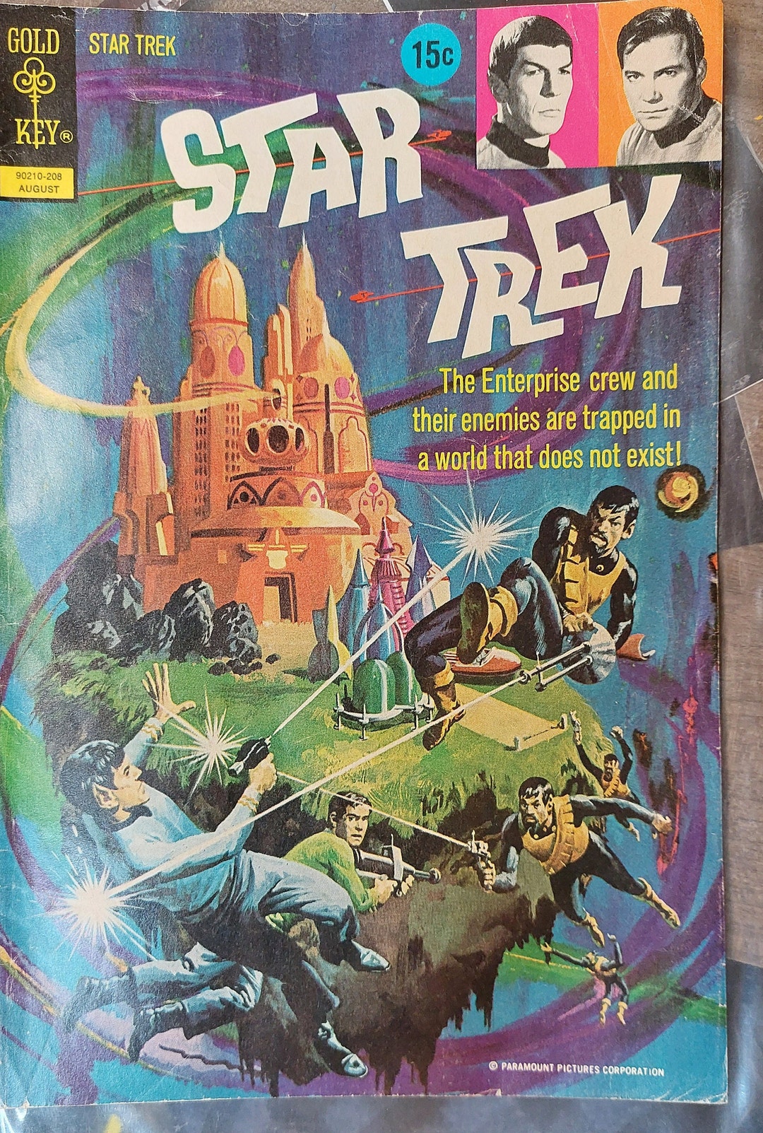 Star Trek Comic. Gold Key Star Trek No. 15 - Etsy