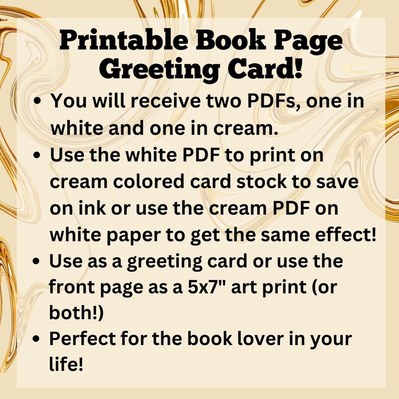 Stephen King Book Page Greeting Card Printable, Monster Greeting Card ...